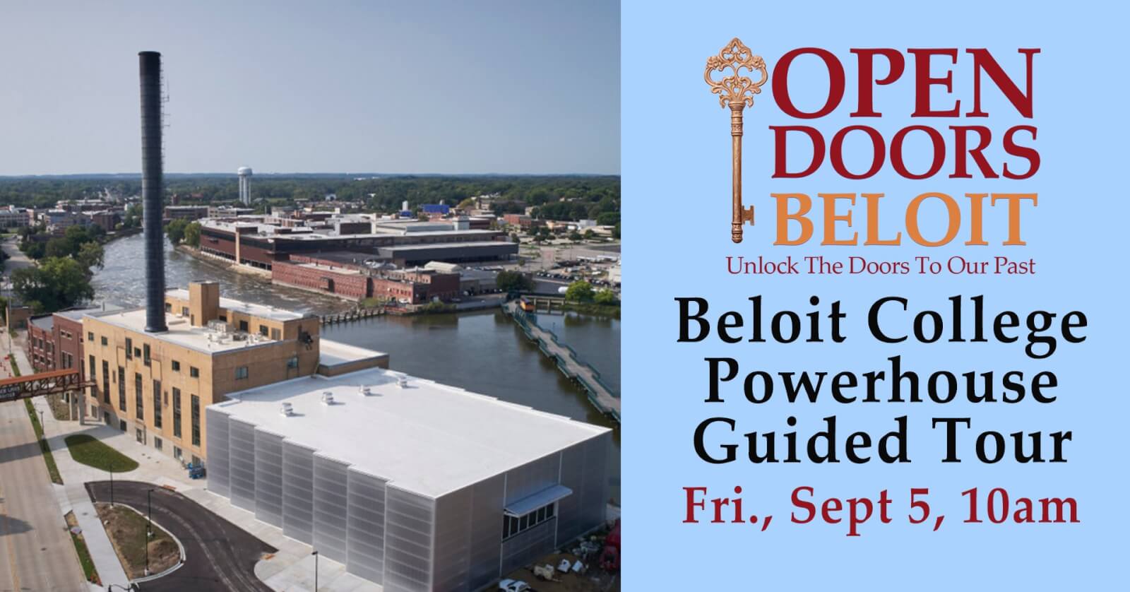 Beloit College Powerhouse Guided Tour | 2025-09-05 Beloit WI