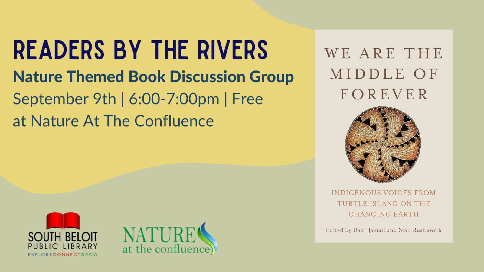 Readers by the Rivers: We Are the Middle of Forever | 2025-09-09 Beloit WI